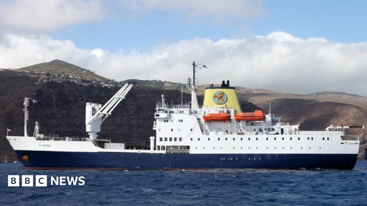 Alderney may bid for St Helena ferry - BBC News