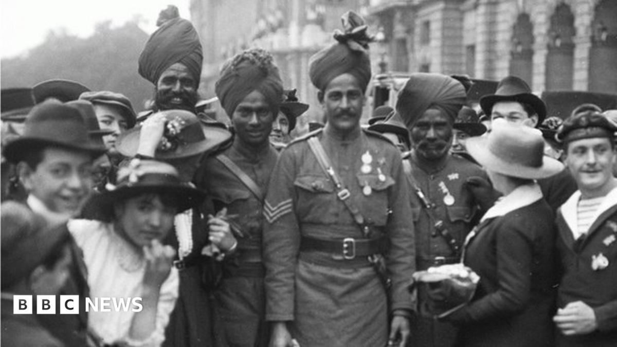 In pictures: Indian soldiers during World War One - BBC News
