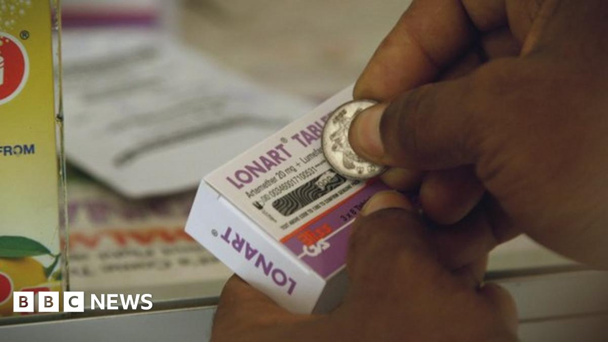 Scratch-card to check medicine is real - BBC News