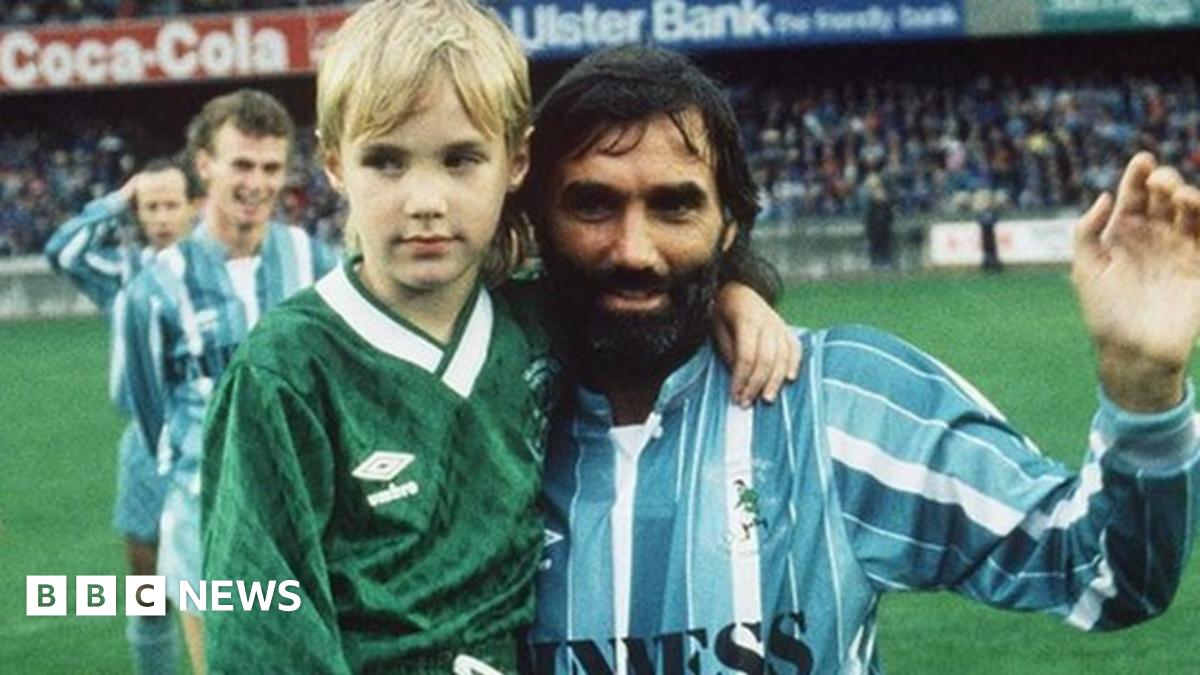 Calum Best: Life with dad George 'tainted by drink' - BBC News