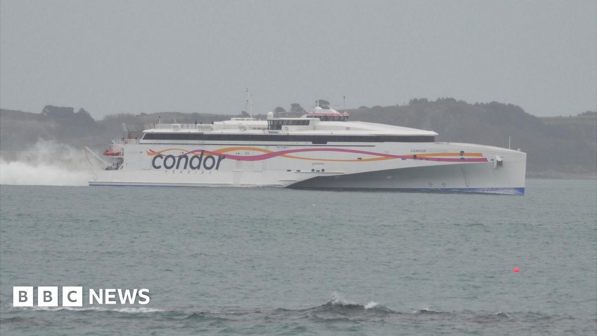 £50m Condor ferry accident report: New fendering needed - BBC News