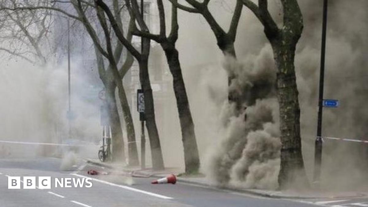 Why pavements explode and catch fire - BBC News