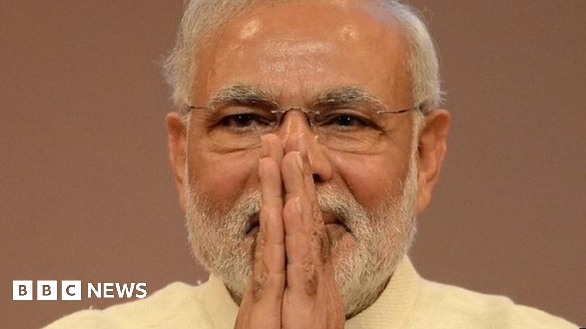 India PM Modi app sparks social media furore - BBC News
