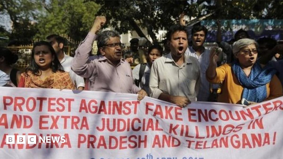 Why India's 'fake encounters' are shockingly common - BBC News