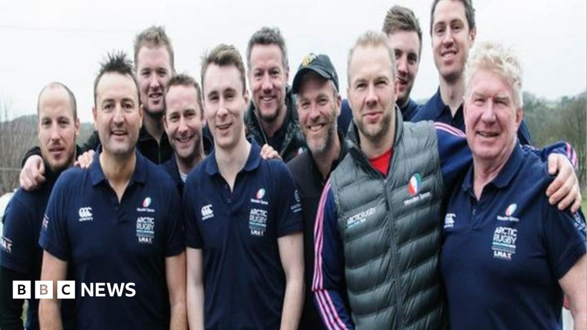 Dumfries adventurer Jock Wishart prepares polar rugby challenge - BBC News