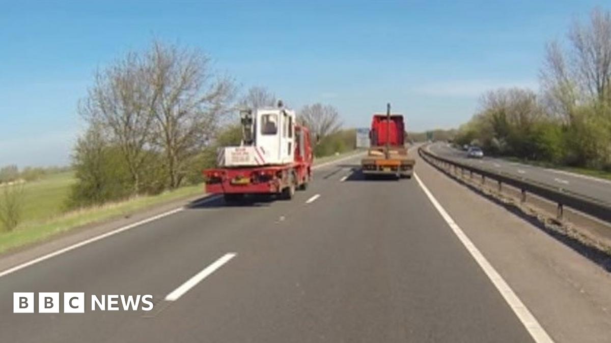 A34 overtaking lorry ban supported - BBC News