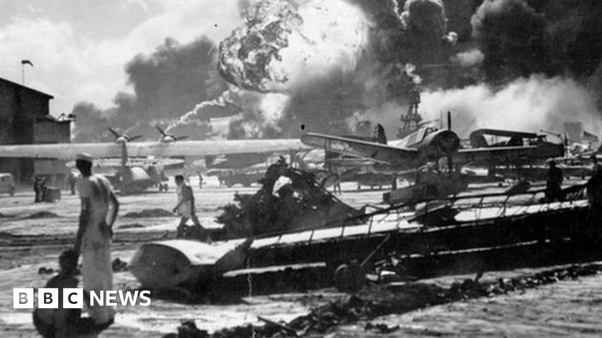 US to exhume remains of Pearl Harbor dead for identification - BBC News