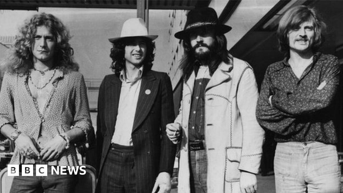 The Machynlleth cottage that inspired Led Zeppelin - BBC News