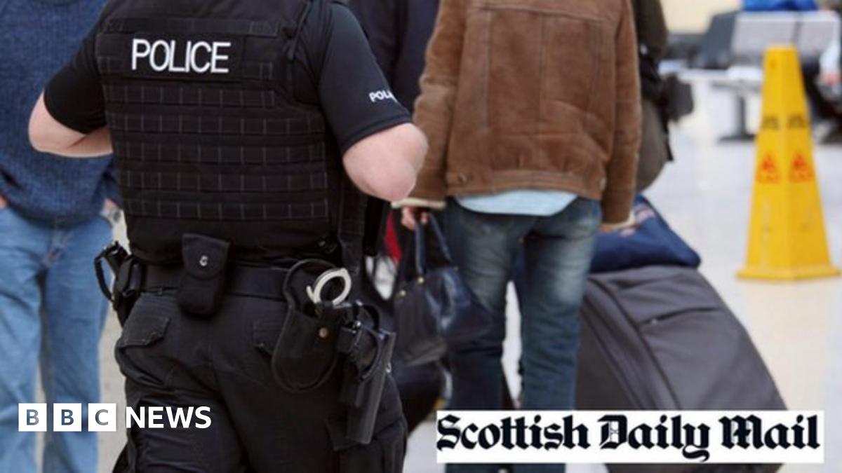 Police officer seen with gun in Inverness breached policy - BBC News