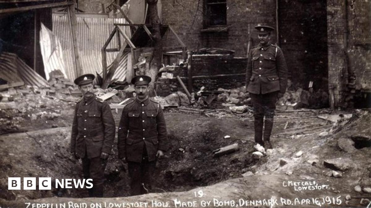 Suffolk's World War One Zeppelin raid remembered - BBC News