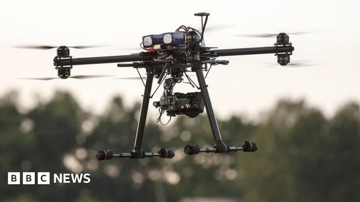 London airport police to use surveillance drones - BBC News