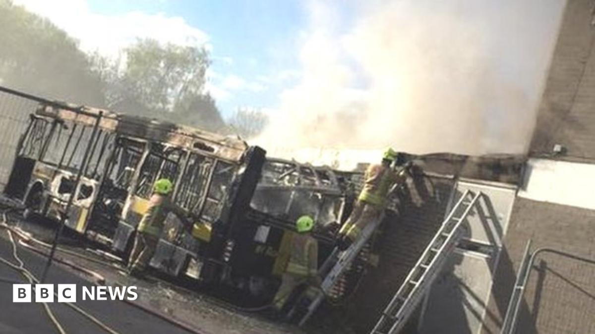 Fire outside Caerphilly labour club investigated - BBC News