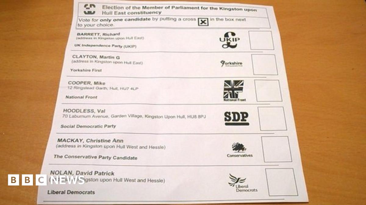 Election 2015: Labour and Green candidates left off postal ballots ...