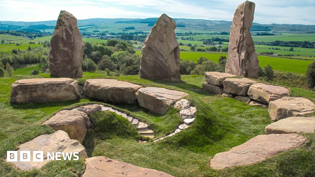 Crawick Multiverse opens with solstice performance - BBC News