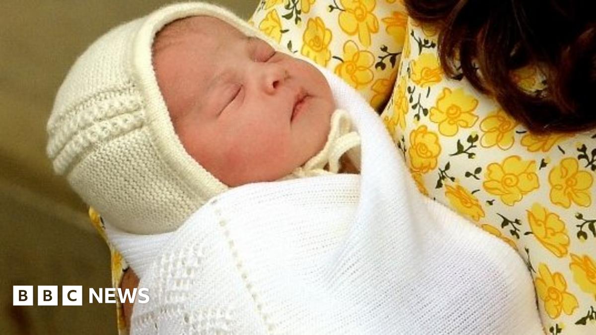 Royal baby: William and Kate present daughter to the world - BBC News