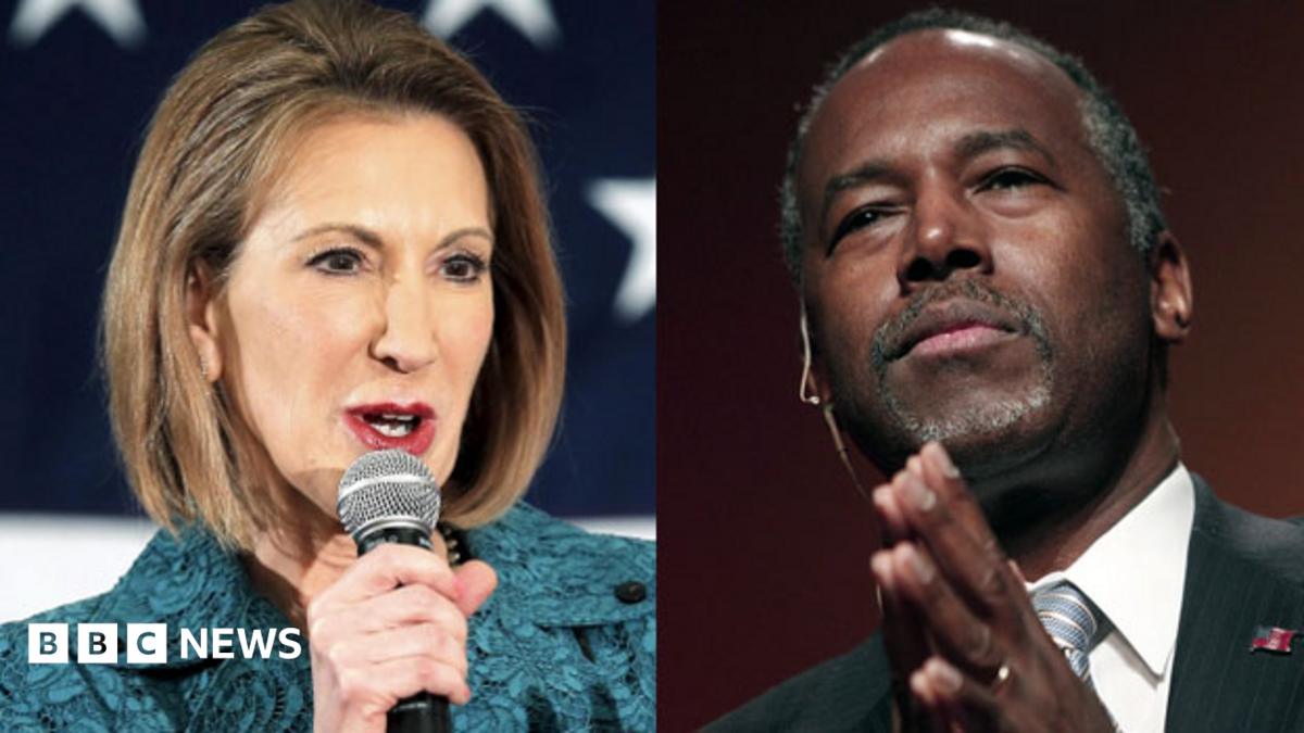 Carly Fiorina and Ben Carson launch Republican 2016 bids - BBC News