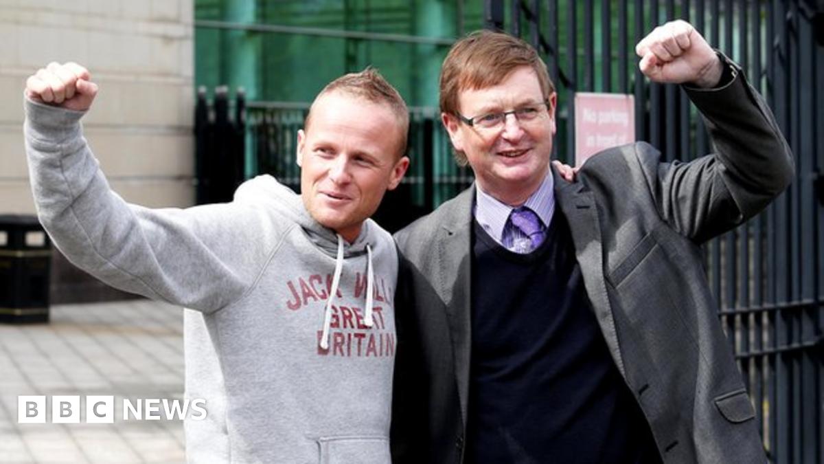 Jamie Bryson gets six-month suspended jail sentence - BBC News