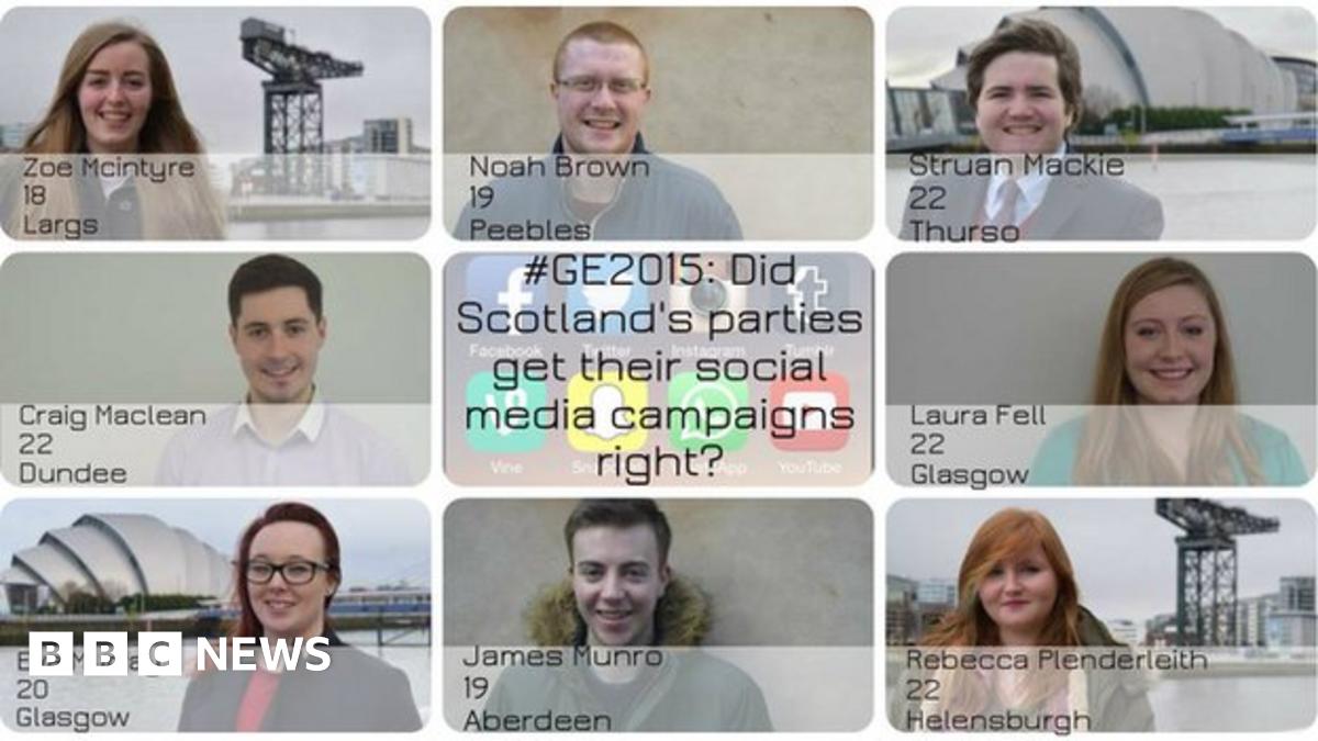 Election 2015: Who won the social media campaign in Scotland? - BBC News