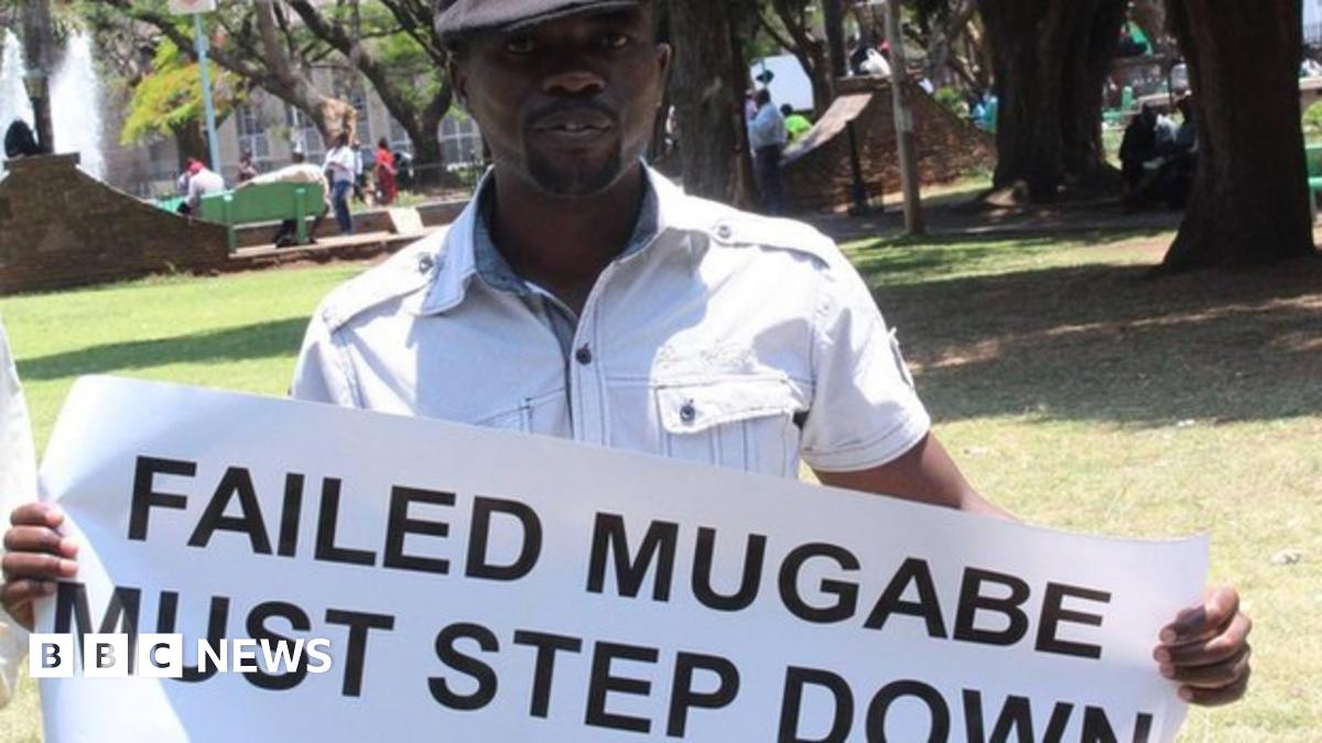 Zimbabwe urged to find missing anti-Mugabe activist - BBC News