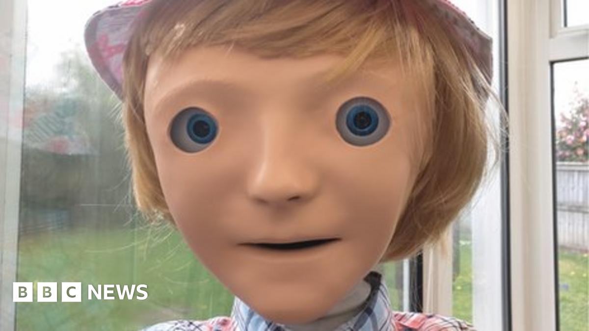 Step inside the secret robot house - BBC News