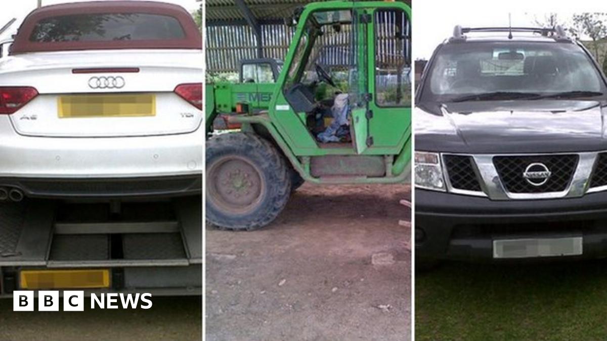 Police swoop on £400k ram-raid spree gang's assets - BBC News