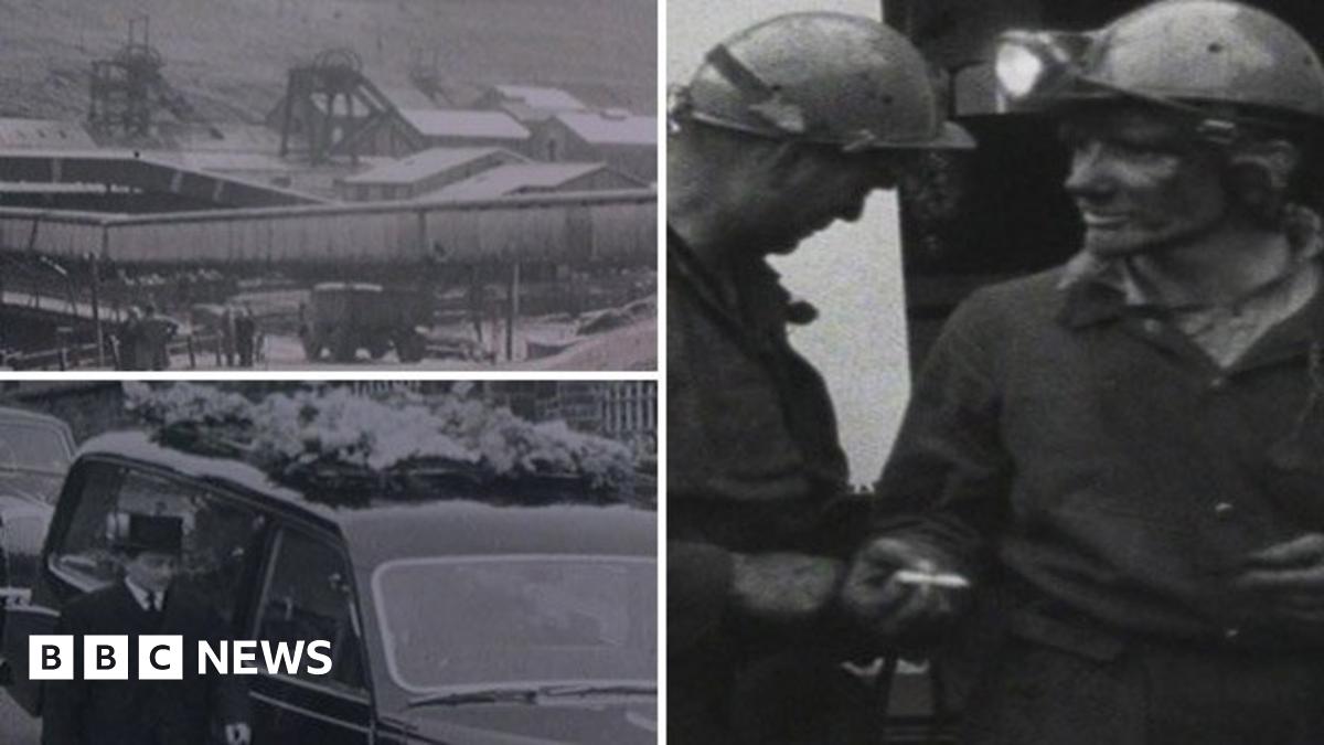 Cambrian mining disaster remembered 50 years on at service - BBC News