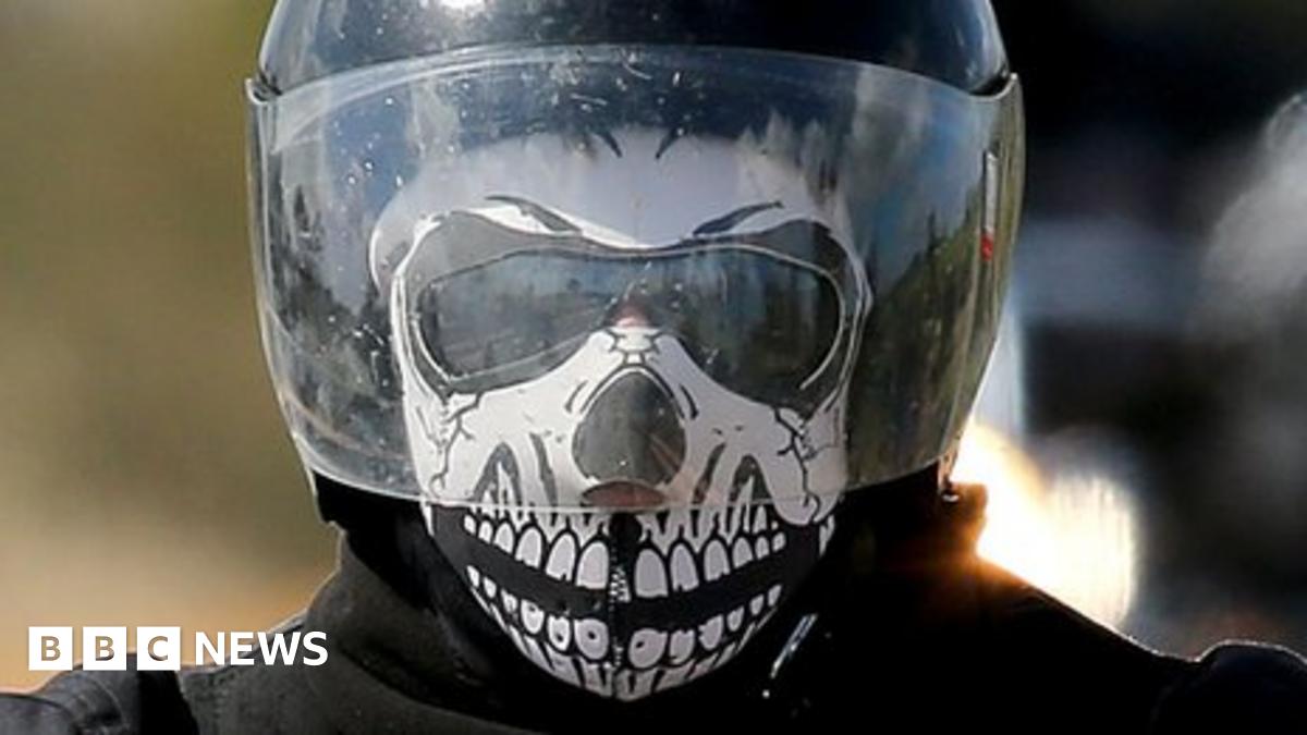 US biker shoot-out: Warring bike gangs around the world - BBC News