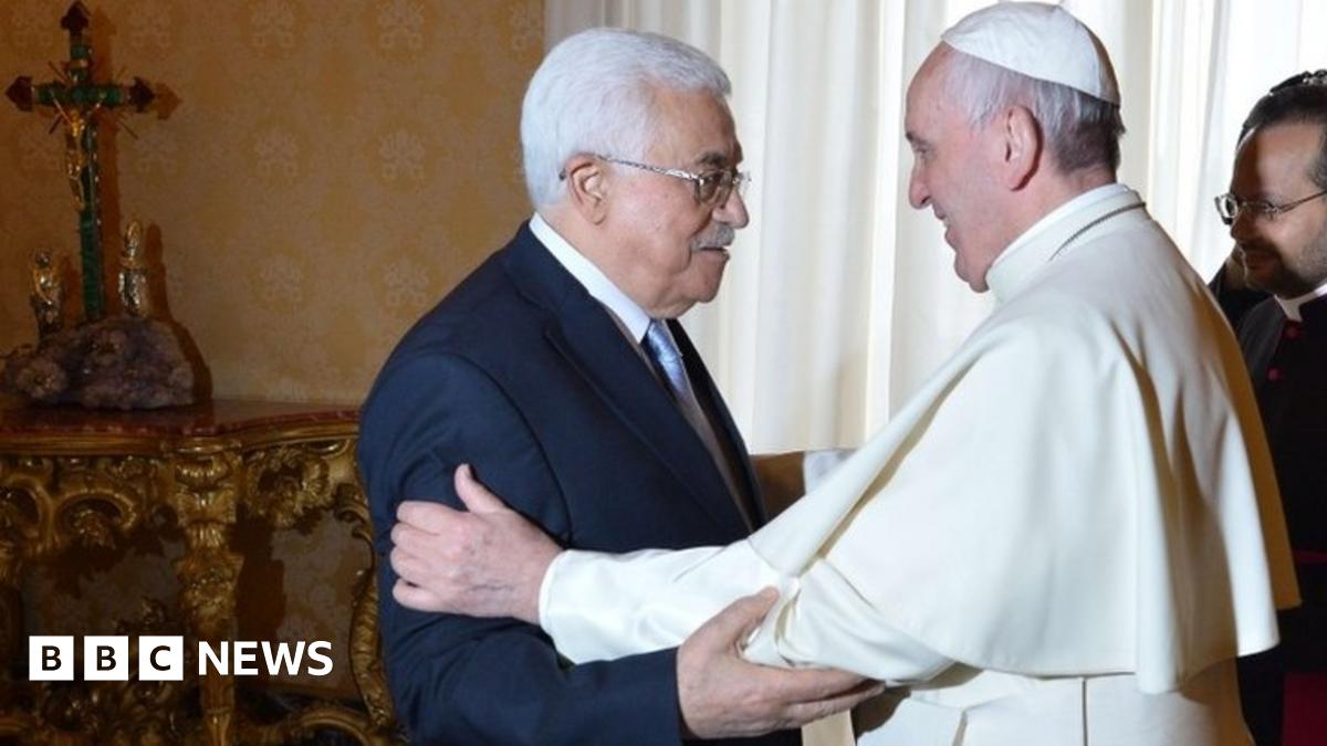 Vatican clarifies Abbas ‘angel of peace’ comments - BBC News