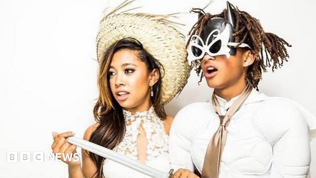 Jaden Smith wears Batsuit to high school prom in Los Angeles - BBC News