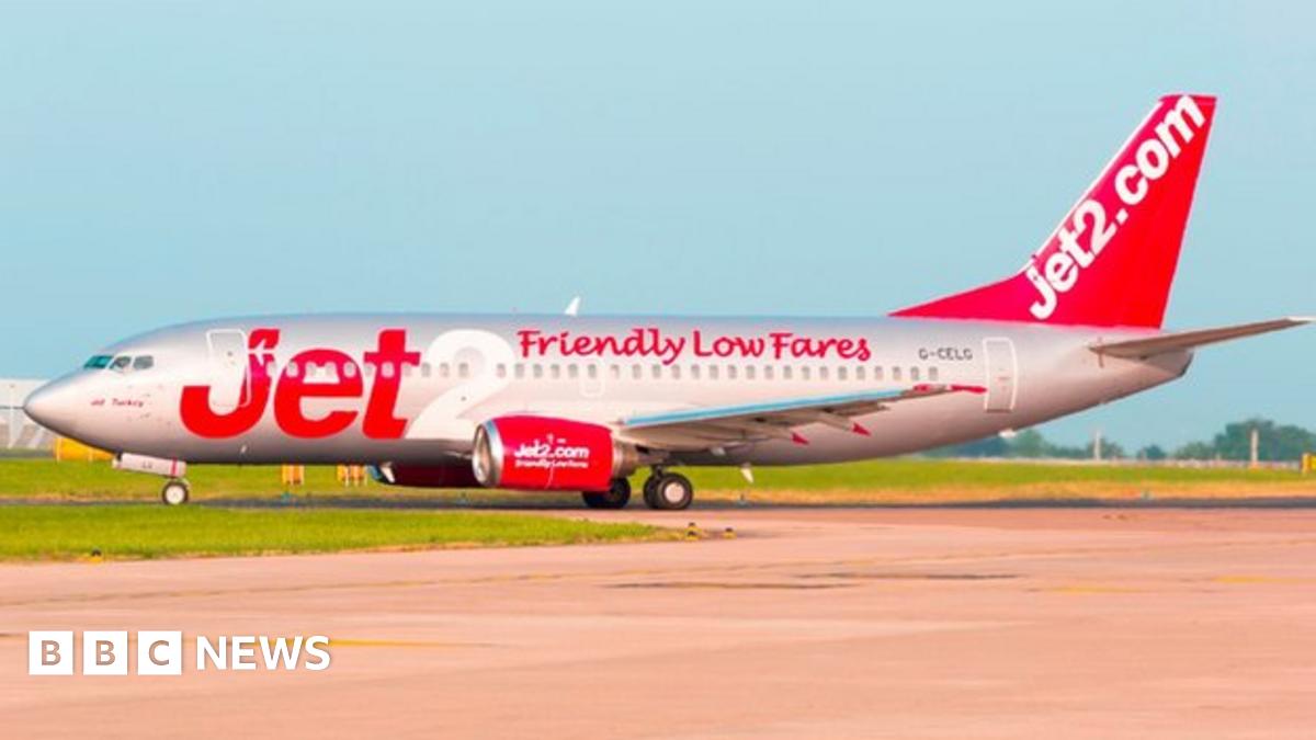 Jet2 airline 'to sue' abusive passenger in Spanish court - BBC News