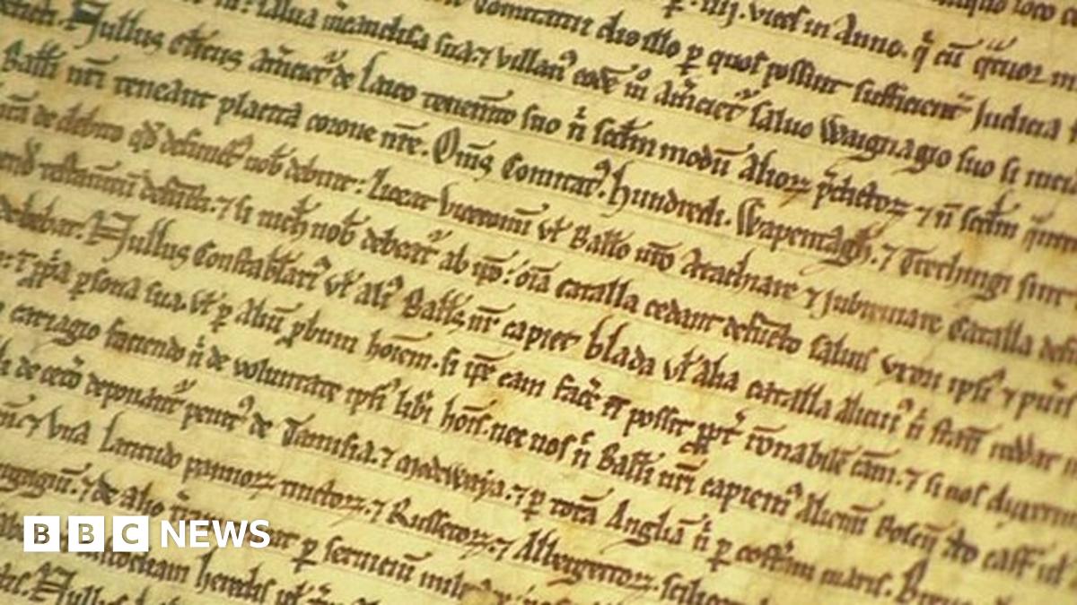 Bishop's pilgrimage to mark Magna Carta's 800th anniversary - BBC News