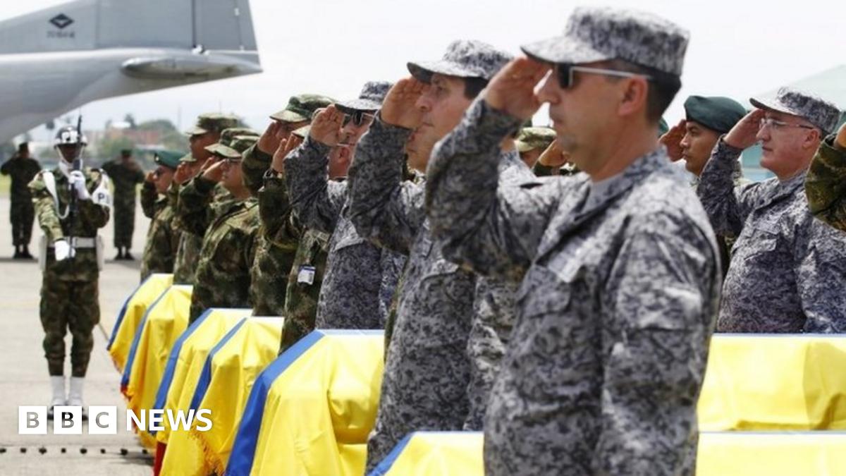 Farc rebels killed in new Colombian army offensive - BBC News