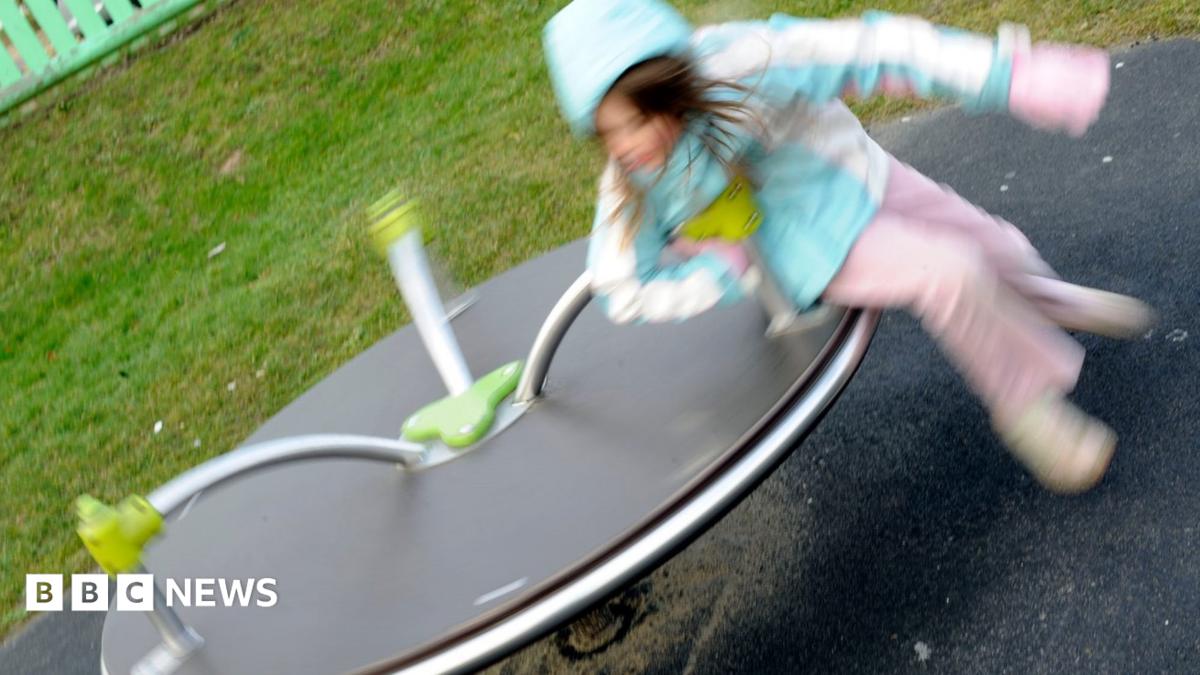 'Unsafe' play area reopens for summer - BBC News