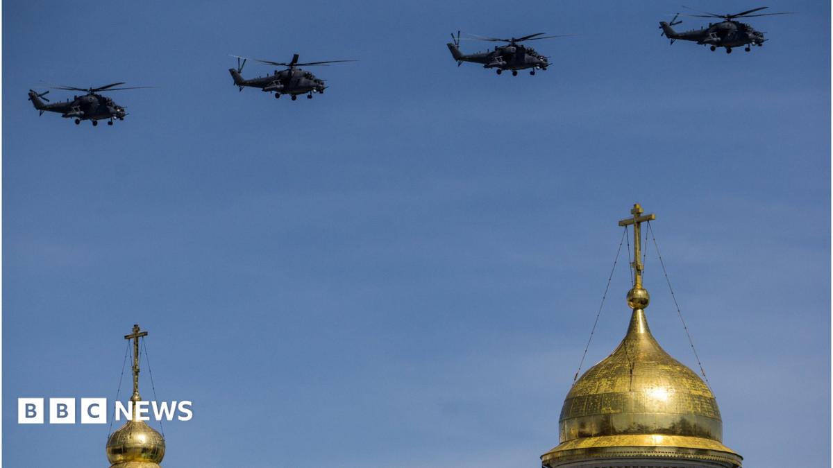 Russia begins massive air force exercise - BBC News