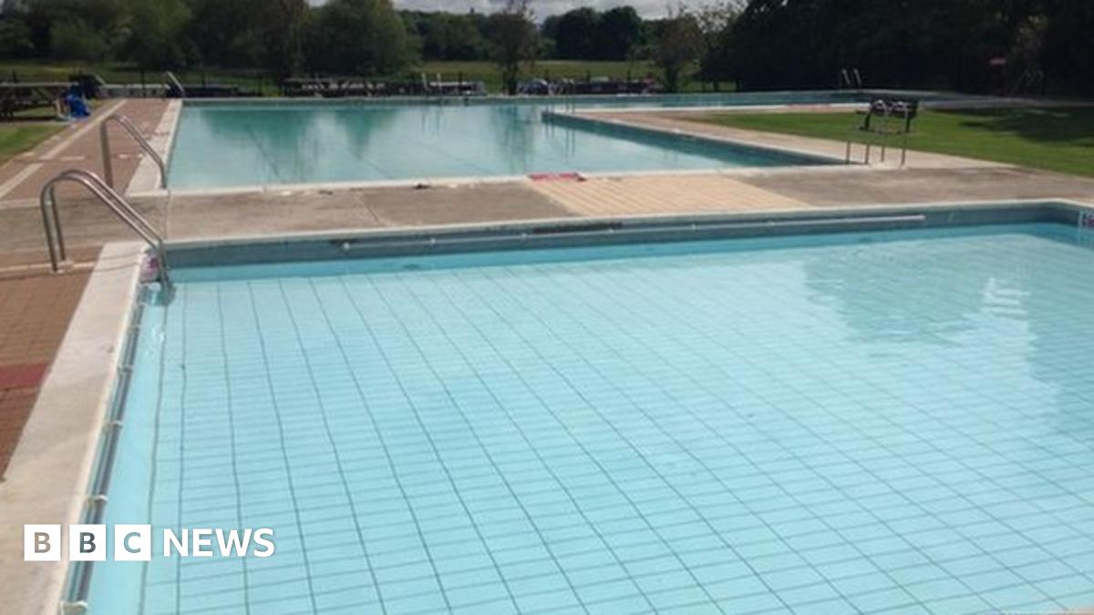 Abbey Meadow Outdoor Pool saved from closure - BBC News