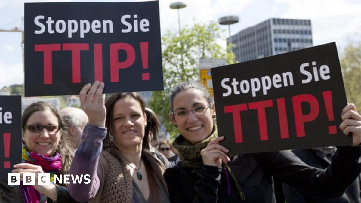 TTIP: MEPs in new EU-US trade controversy over courts - BBC News