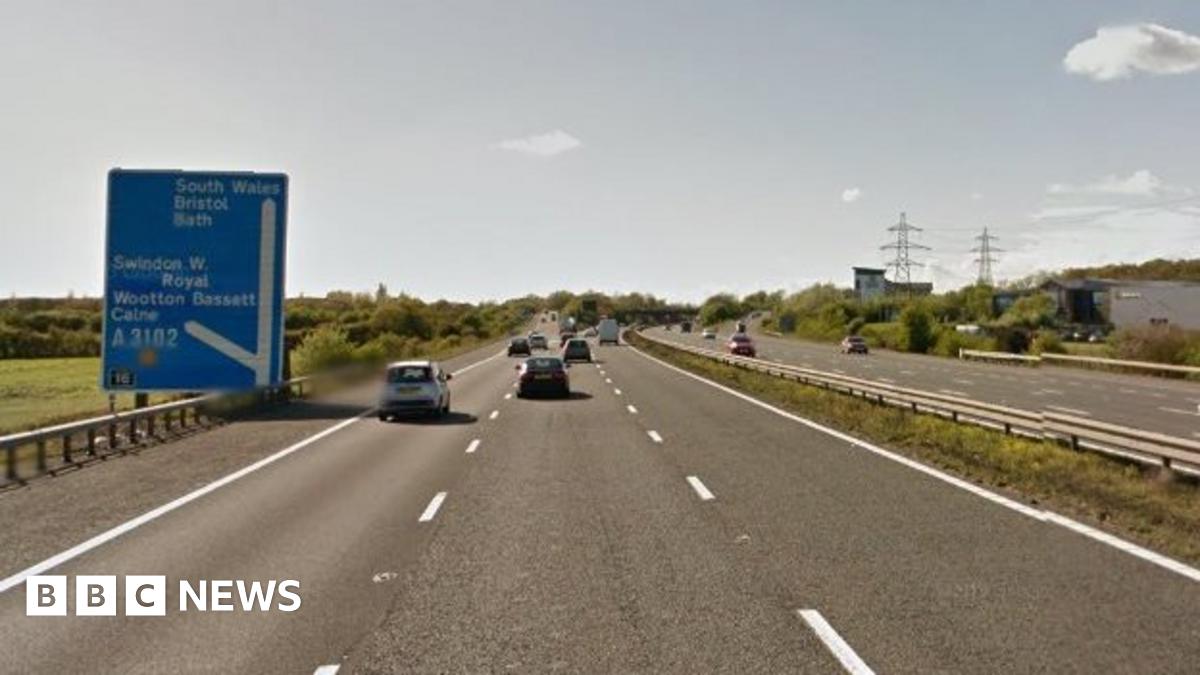 Delays expected as M4 drainage works begin near Swindon - BBC News