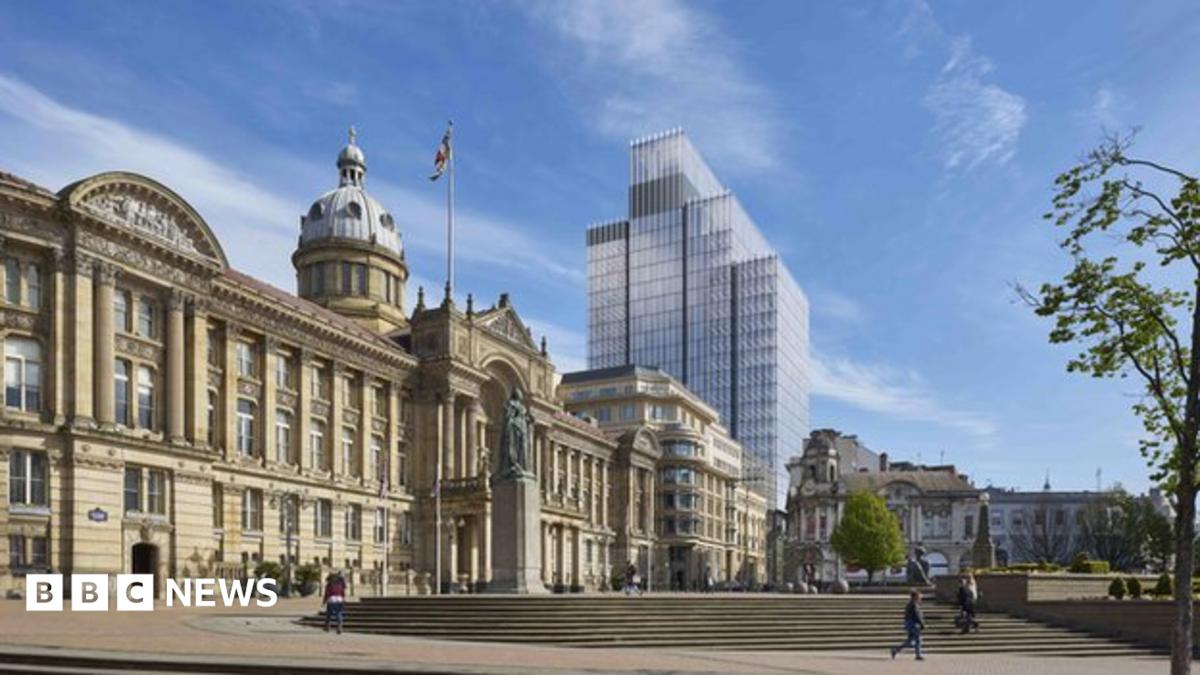 Plans submitted for Birmingham's tallest office - BBC News