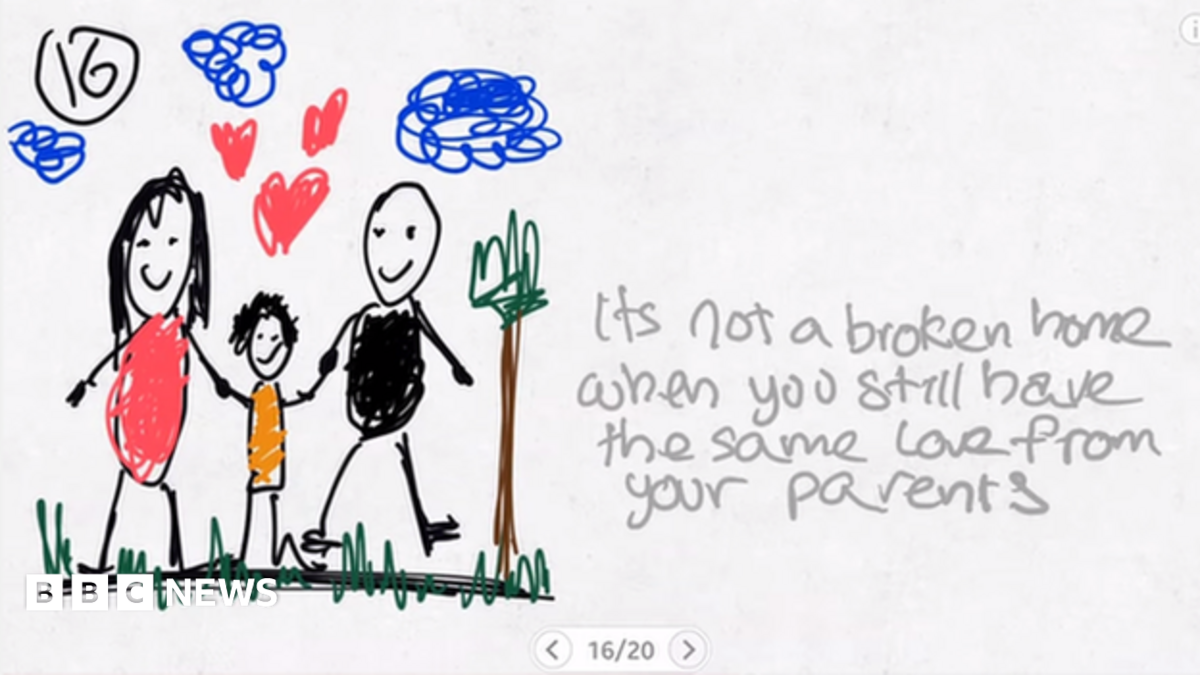 How a 'broken home' can be a happy home - BBC News