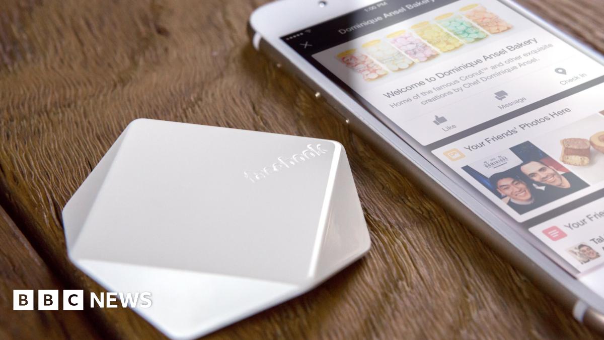 Facebook offers businesses free Place Tips beacon devices - BBC News
