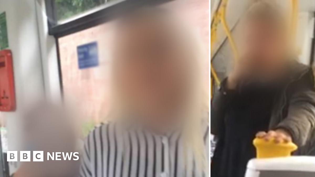 Tram 'abuse' video: Teenagers arrested in Greater Manchester - BBC News