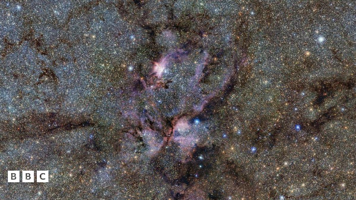 Scientist created largest infrared map of the Milky Way galaxy - BBC ...