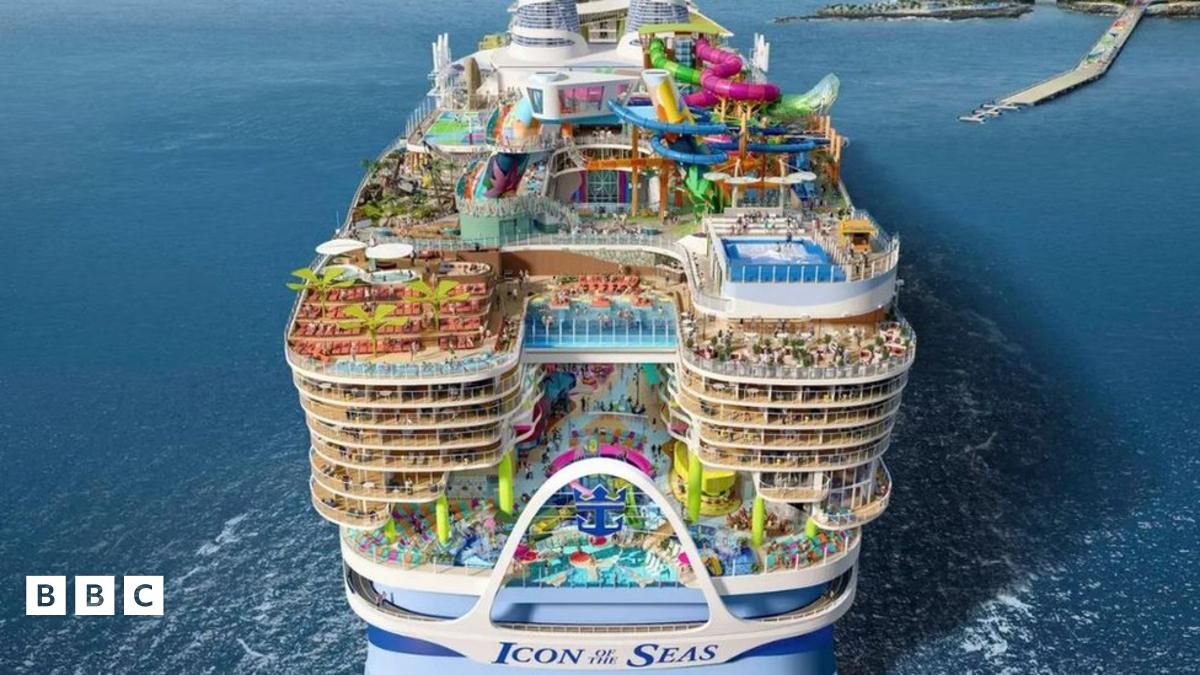 World's biggest cruise ship and other ginormous sailing vessels - BBC ...