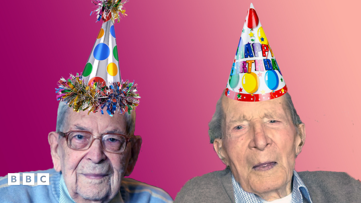 Britain's oldest men: Happy birthday to Alf Smith and Robert Weighton ...