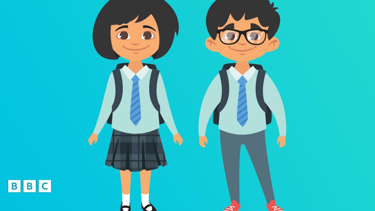 Social media sharenting: Kids thoughts on uniform pics - BBC Newsround