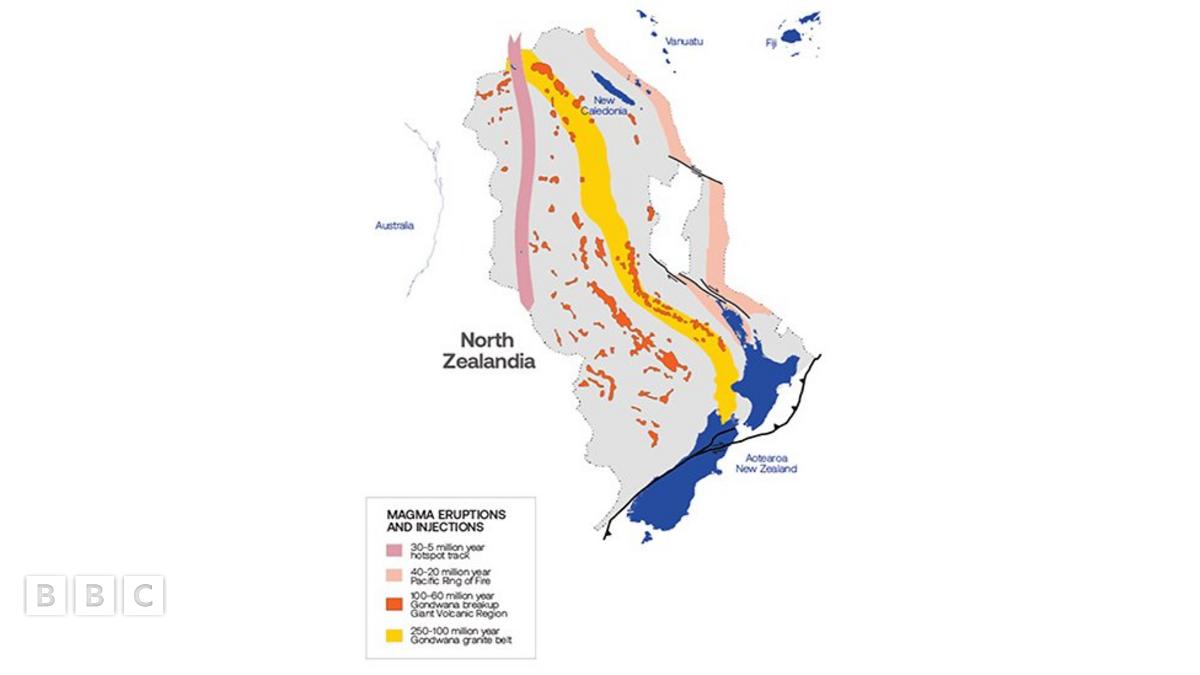Zealandia: Why there's a 'missing' eighth continent - BBC Newsround