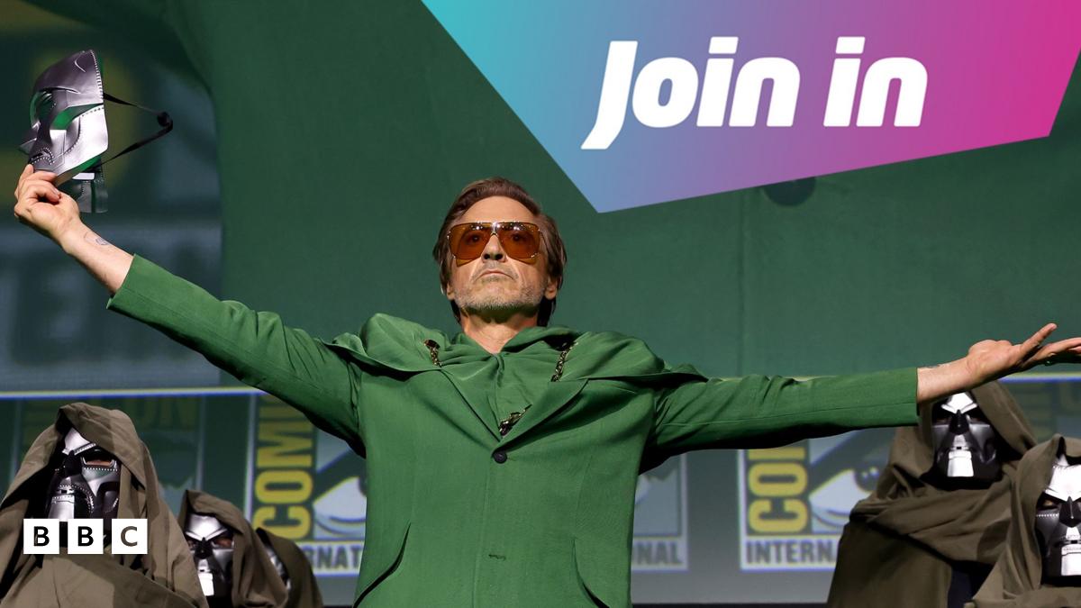 Comic-Con 2024: Robert Downey Jr announced as the new Doctor Doom - BBC ...