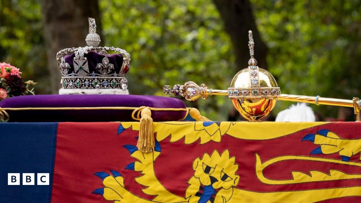 The Queen: Elizabeth II's funeral in pictures - BBC Newsround