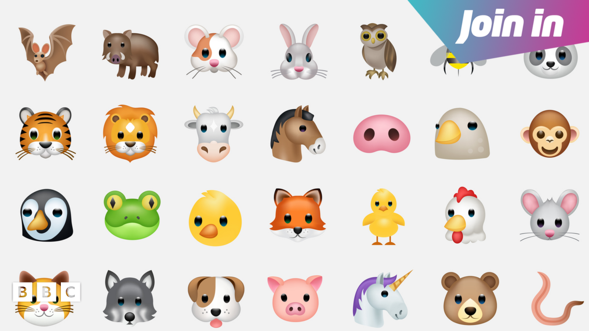 Emojis: Call for more animals and plants to be represented - BBC Newsround