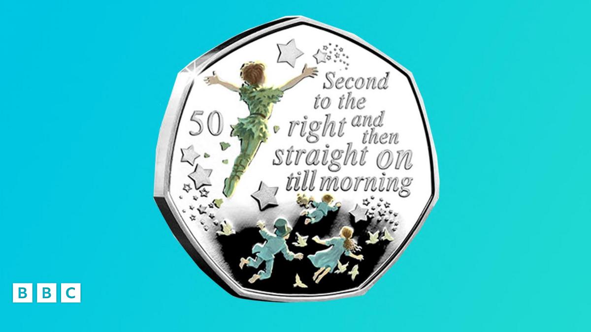 Peter Pan coin released for Great Ormond Street Hospital - BBC Newsround